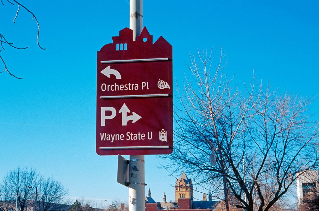 City of Detroit Wayfinding - Lance Wyman