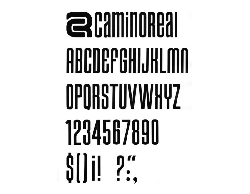 Camino Real Hotel Logo & Signs - Lance Wyman