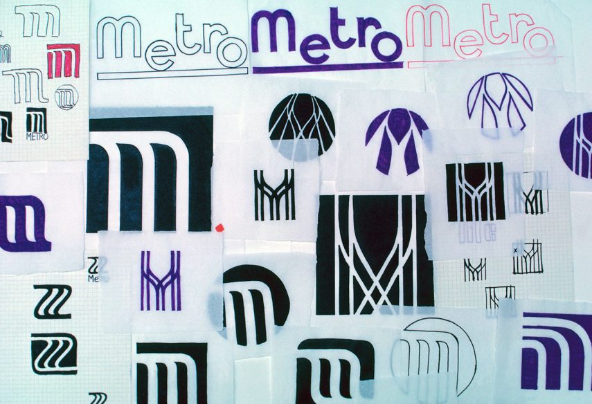 Mexico City Metro System Graphics - Lance Wyman