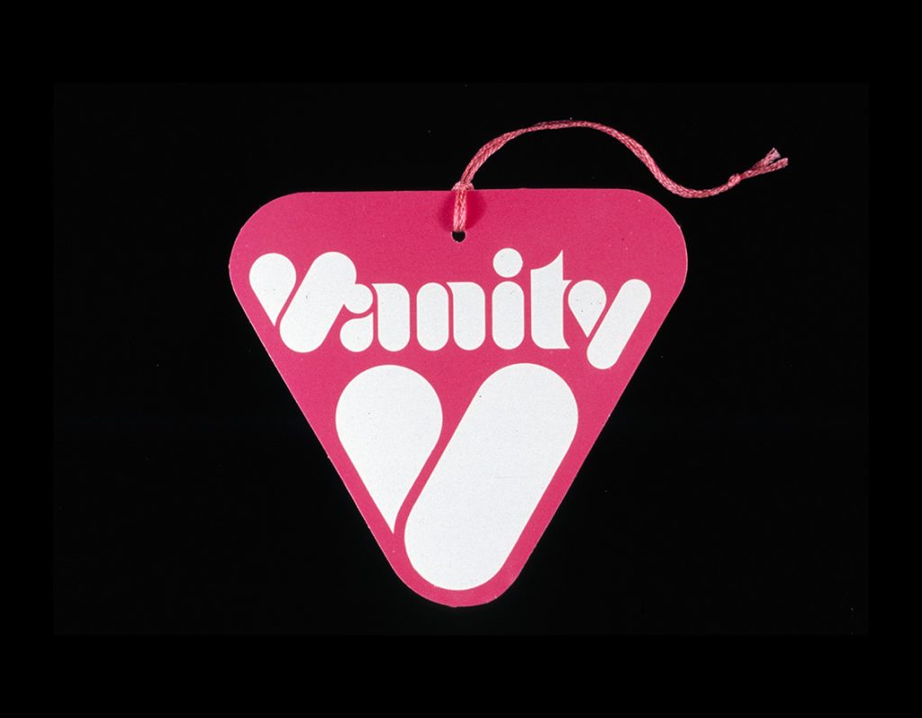 Vanity Women's Wear Logo - Lance Wyman