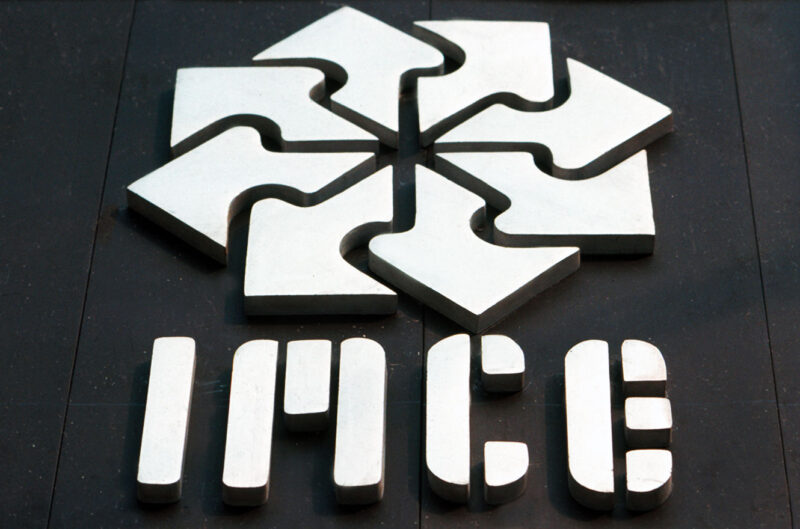 IMCE Logo - Lance Wyman