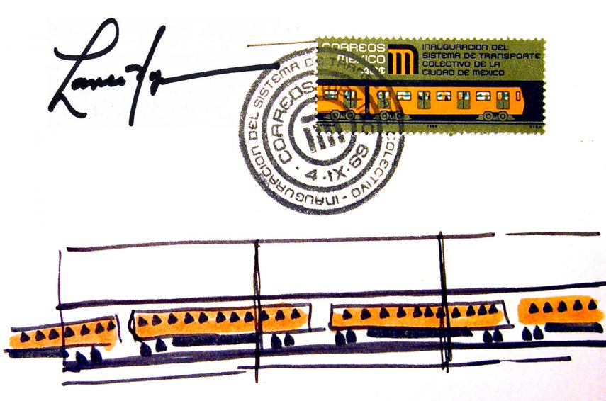 Mexico City Metro System Graphics - Lance Wyman