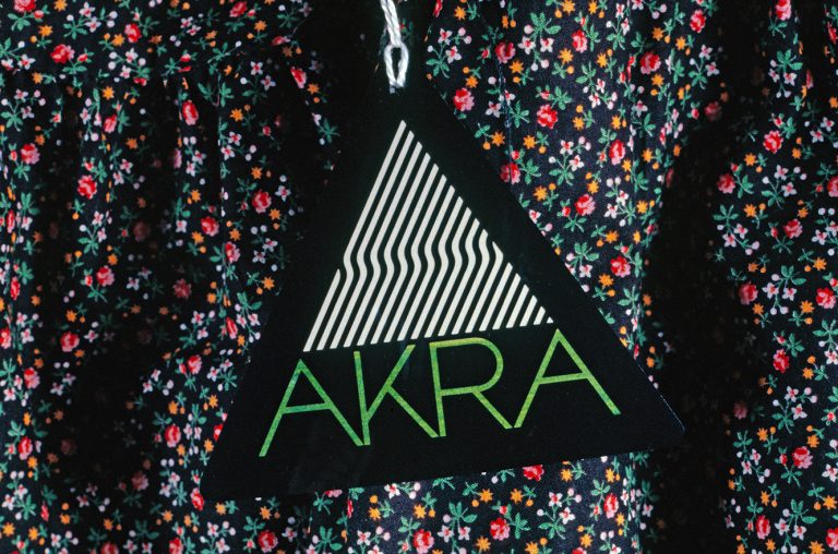 AKRA Synthetic Fibers Logo - Lance Wyman