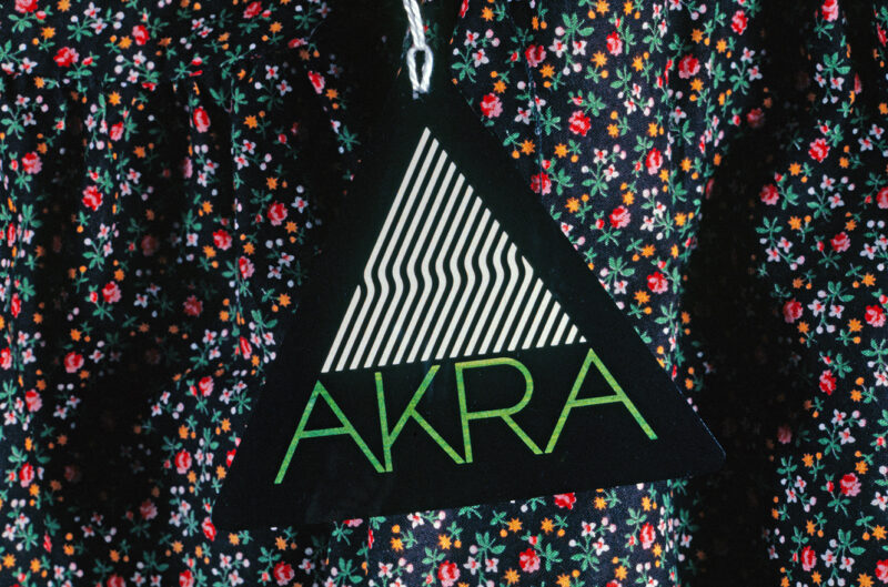 AKRA Synthetic Fibers Logo - Lance Wyman
