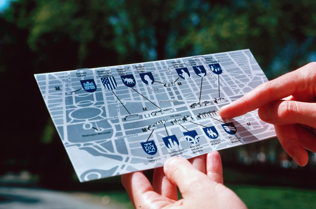 National Mall Branding & Wayfinding Signs - Lance Wyman