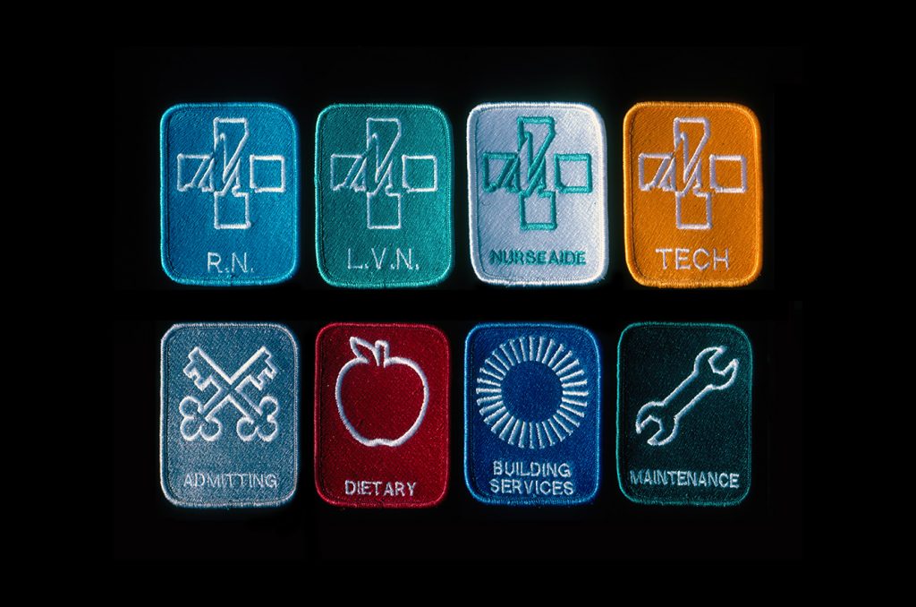 Methodist Hospital Service Logos & Uniforms - Lance Wyman
