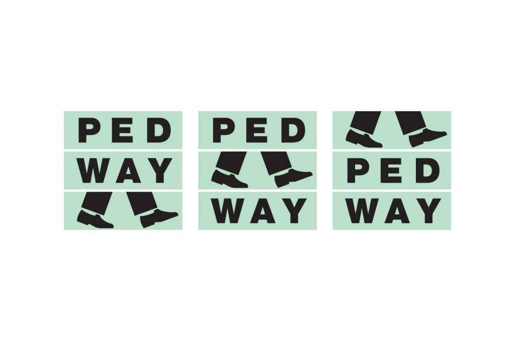 Edmonton Pedway Branding & Wayfinding - Lance Wyman
