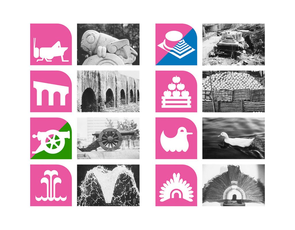 Mexico City Metro System Graphics - Lance Wyman