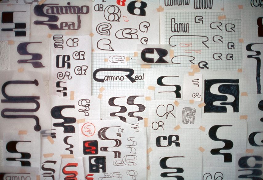 Camino Real Hotel Logo & Signs - Lance Wyman