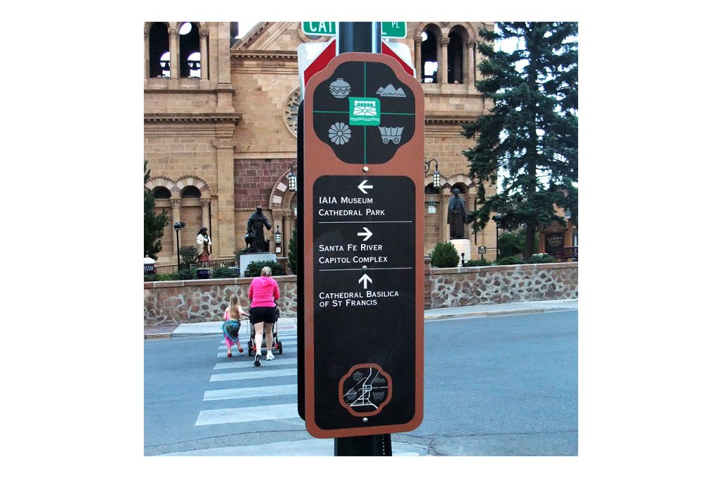 Santa Fe Branding & Wayfinding - Lance Wyman