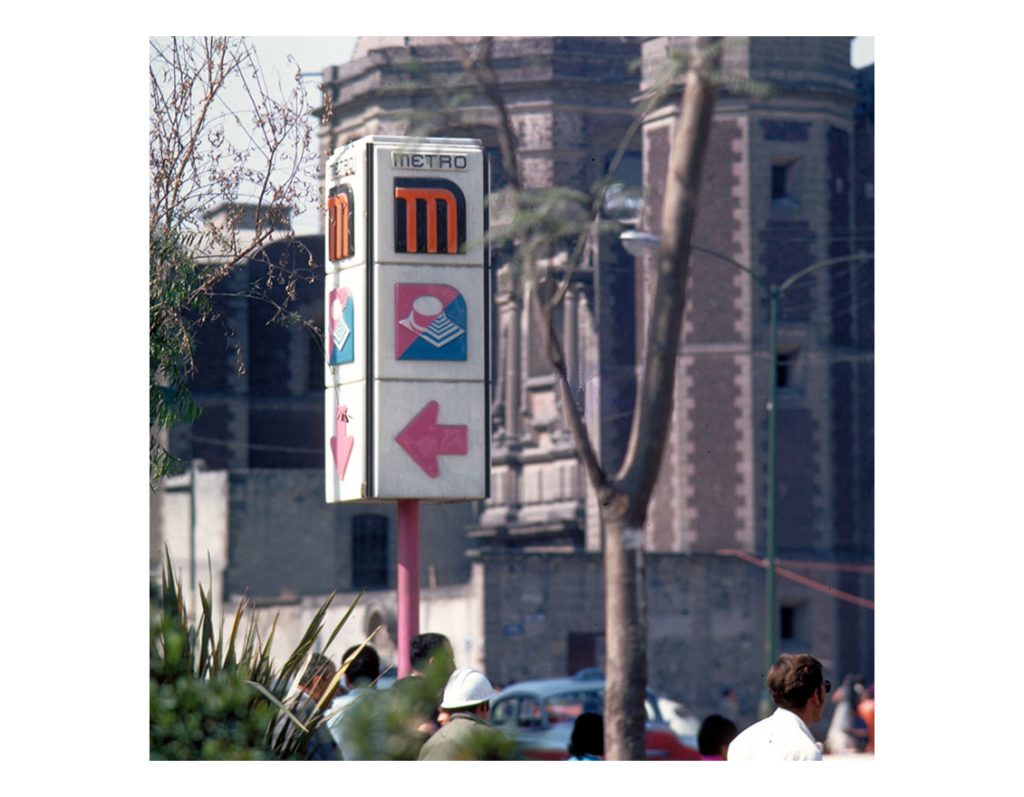Mexico City Metro System Graphics - Lance Wyman