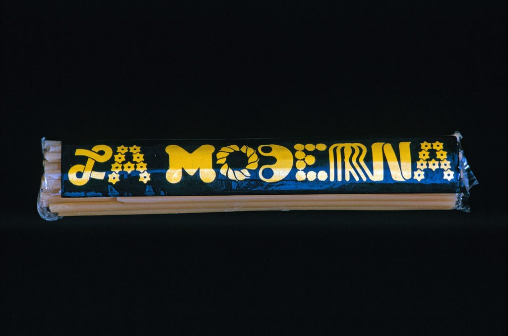 La Moderna Pasta Logo - Lance Wyman